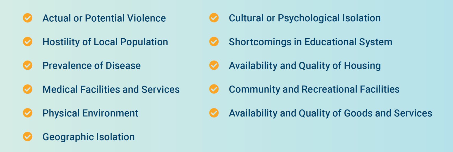 What is a Hardship Allowance?